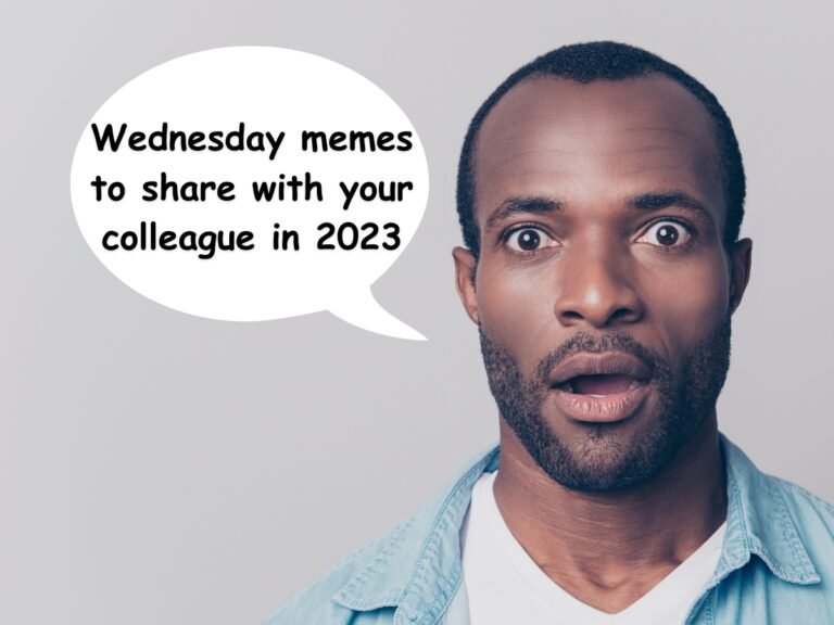 Wednesday Memes to share with your colleague in 2023