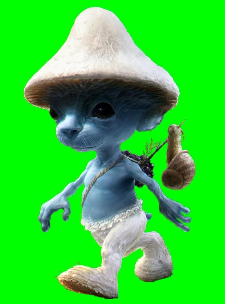 Blue Smurf Cat Meme Template Meme Download